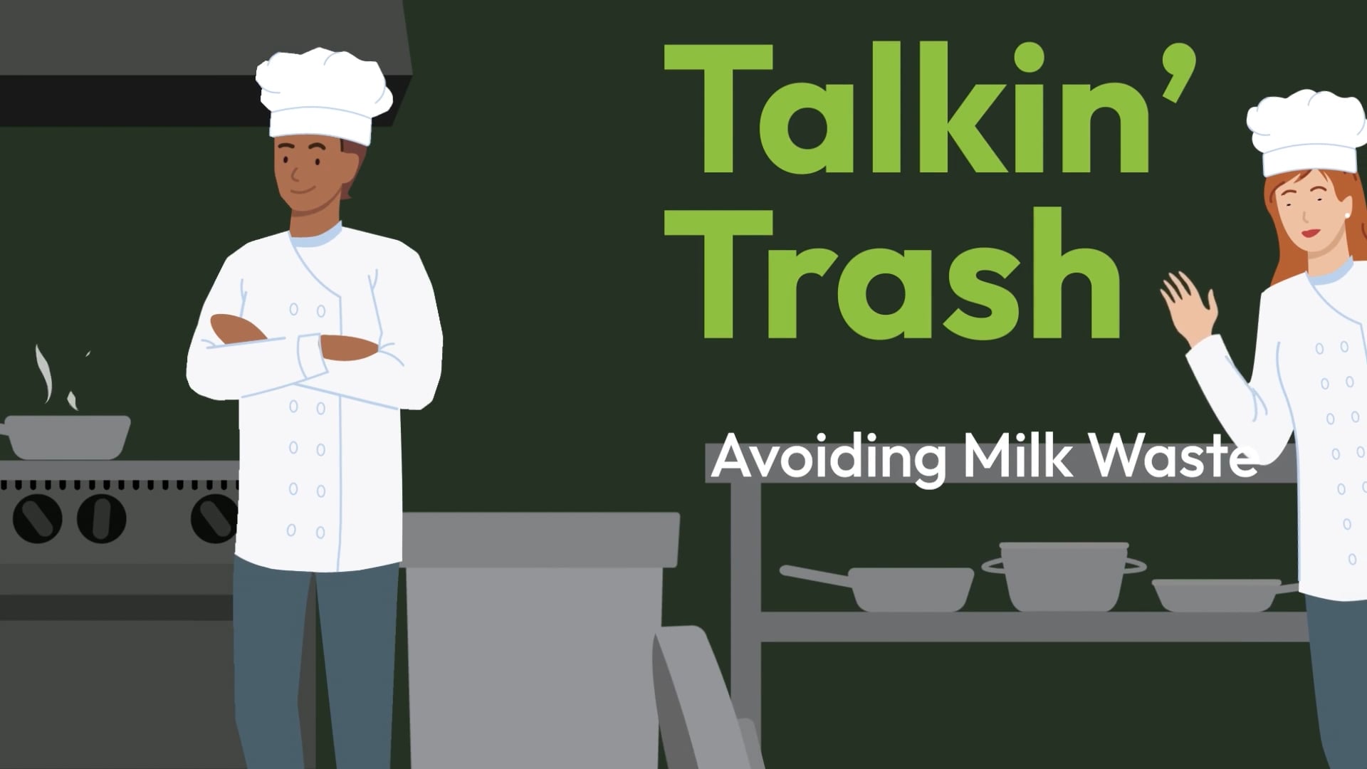 Talking Trash - Talking Trash: Avoiding Milk Waste on Vimeo