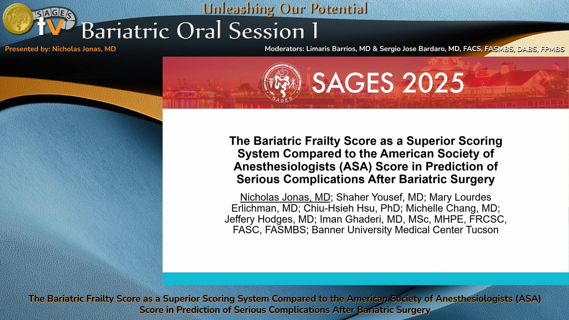 The Bariatric Frailty Score as a Superior Scoring System Compared to ...