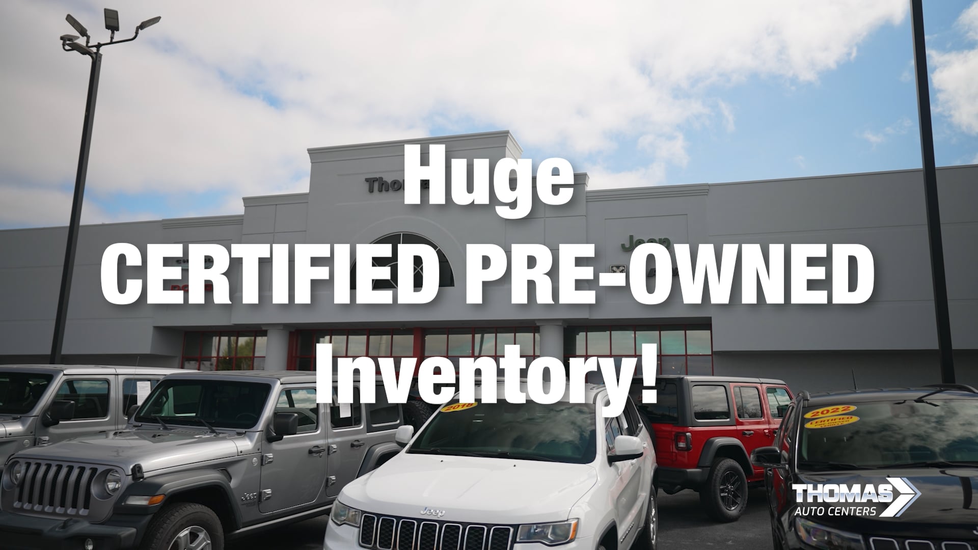Certified Pre-owned Spot | Thomas Auto Centers