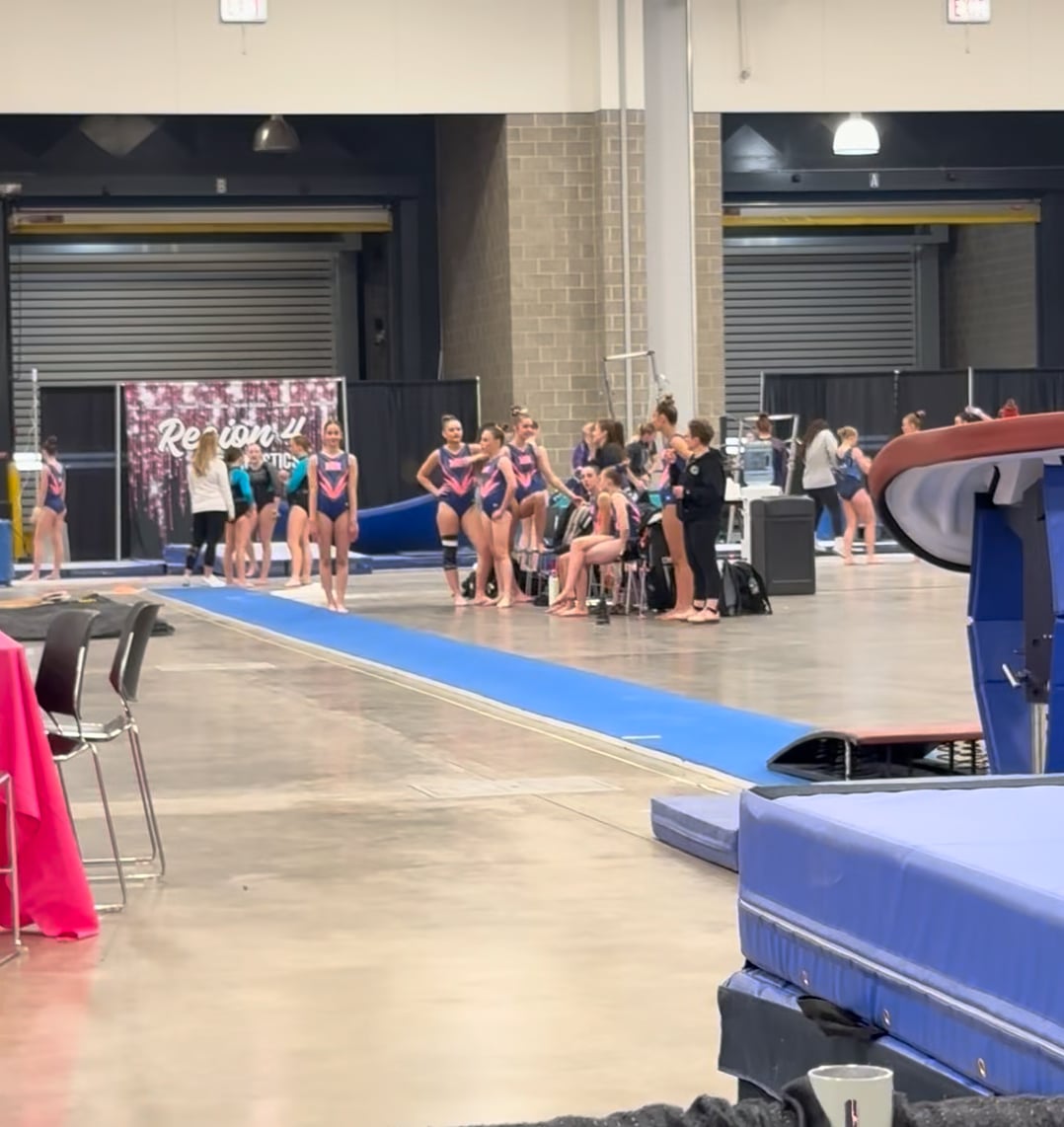 Regionals vault Champion 2025. Top 100 vault score.