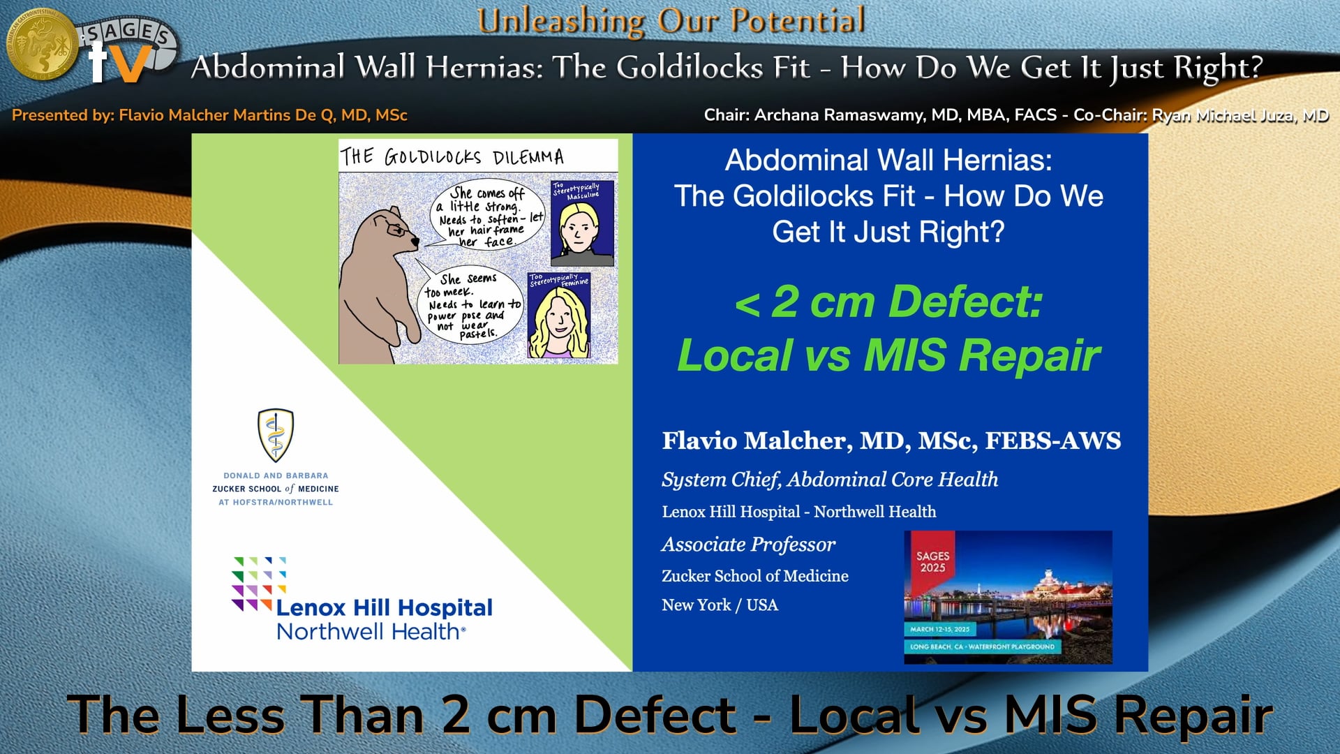 The Less Than 2 cm Defect - Local vs MIS Repair