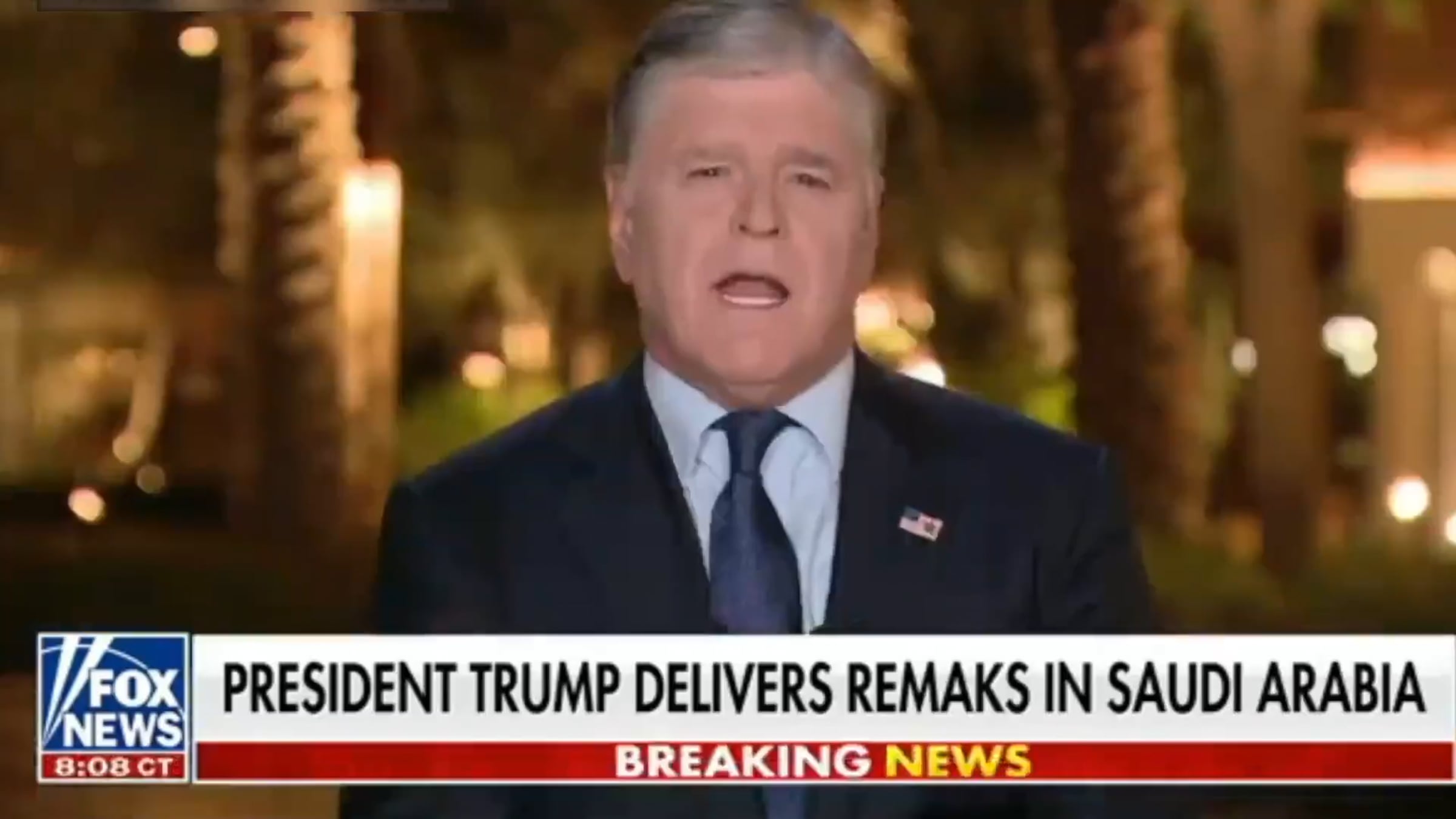 Interview: Sean Hannity Interviews Donald Trump on Air Force One for ...