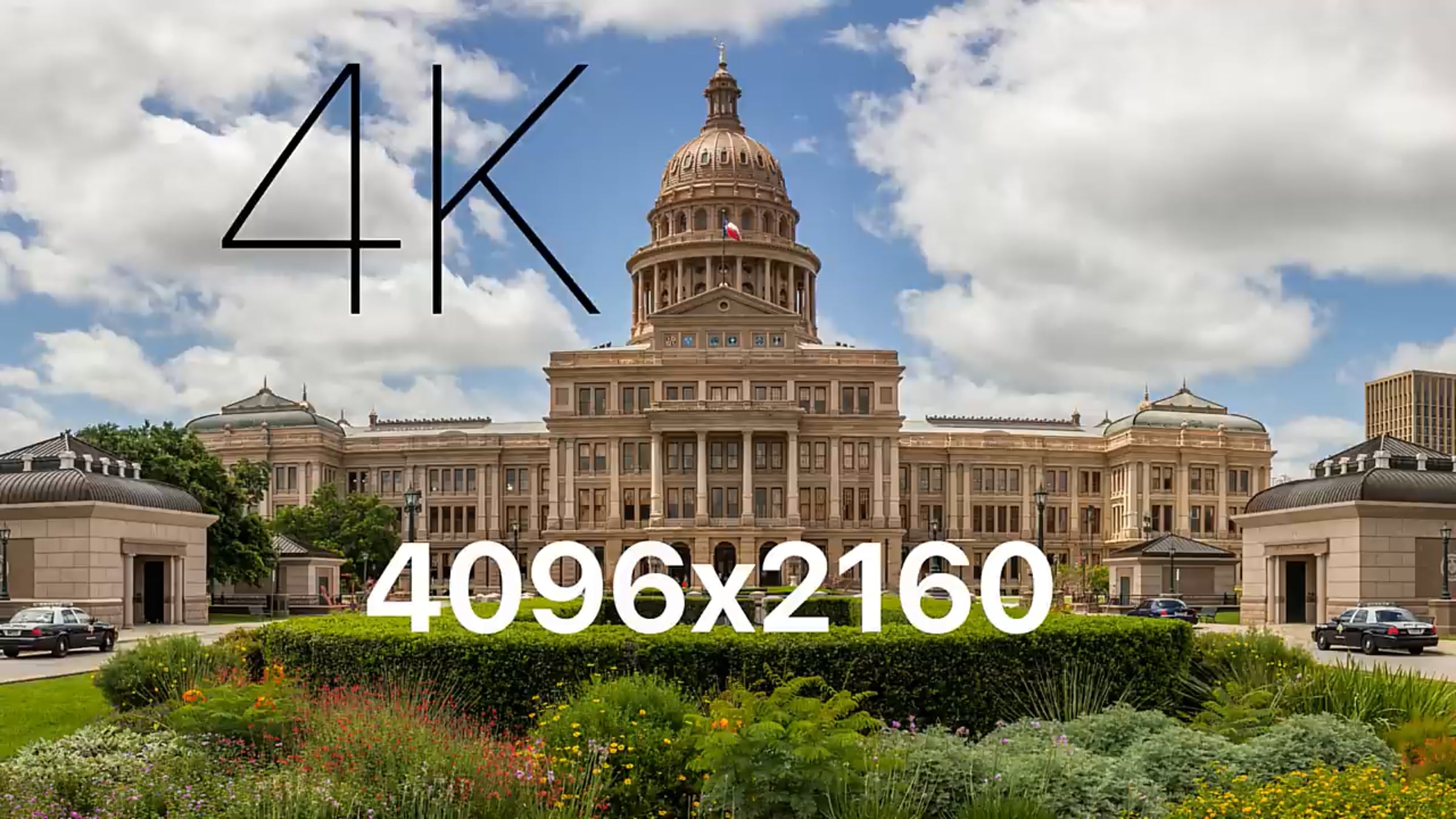 4K 2K 1080p 720p 480p video resolution test