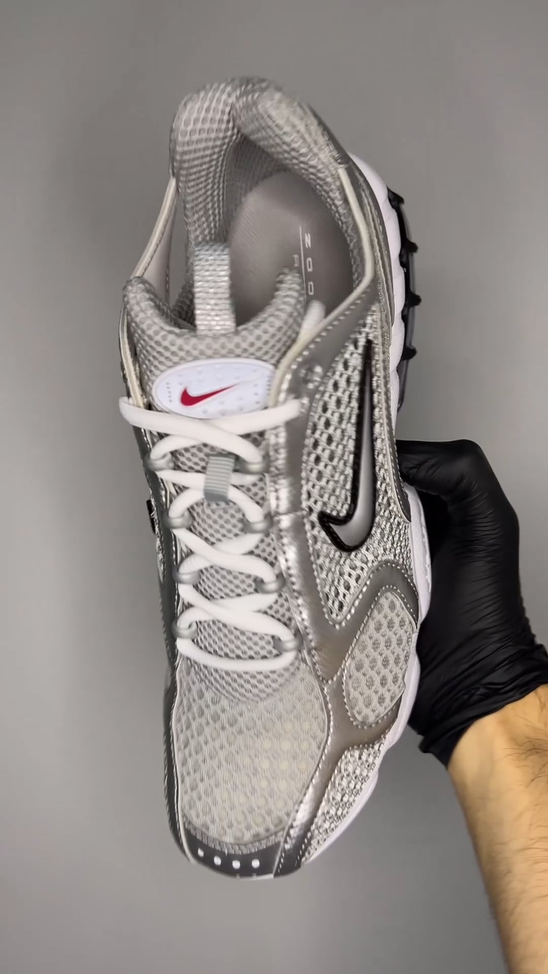 Nike Air Zoom Spiridon Cage 2 Metallic Silver - CJ1288-001 - @Sneakers.ADM