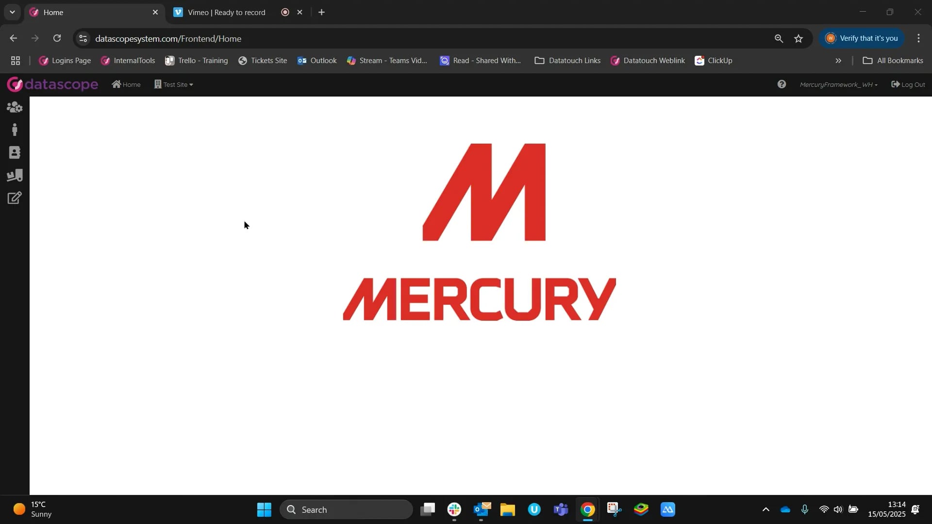 Mercury Framework Time & Attendance - Health & Safety Reports