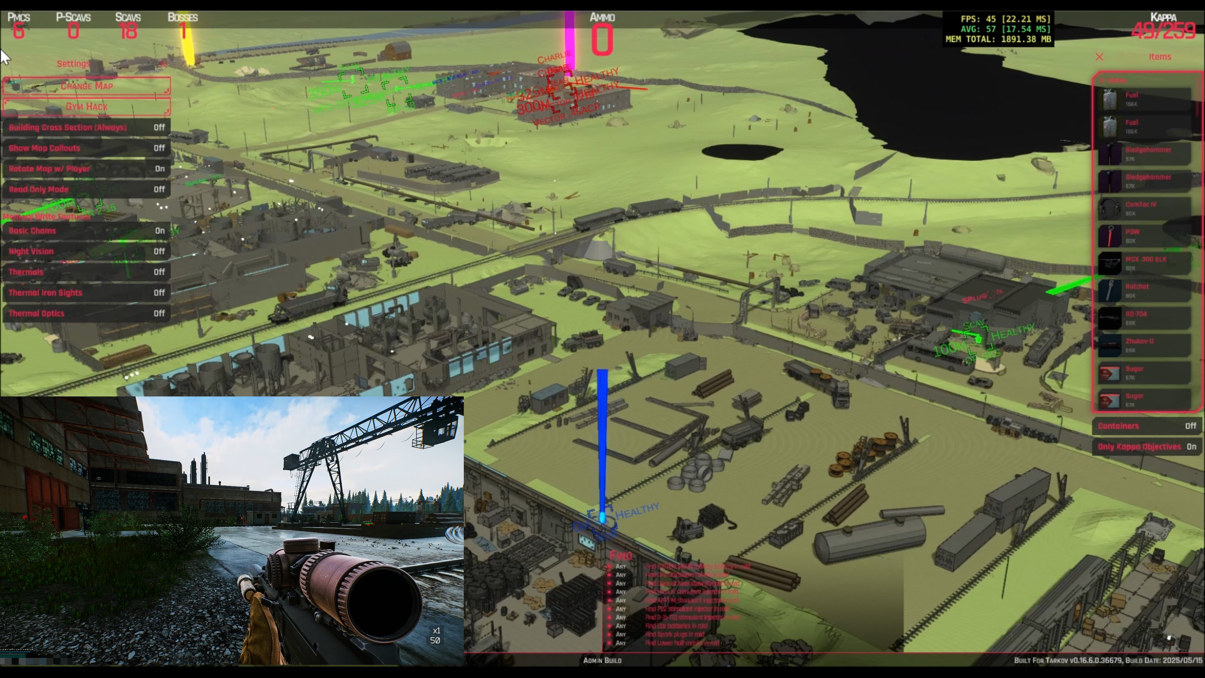 Synthetic Skill - DMA - 3D Radar + More! Escape from Tarkov