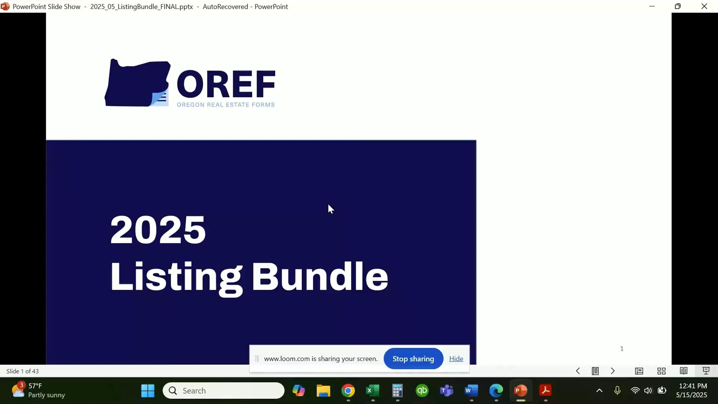 OREF - Listing Bundle