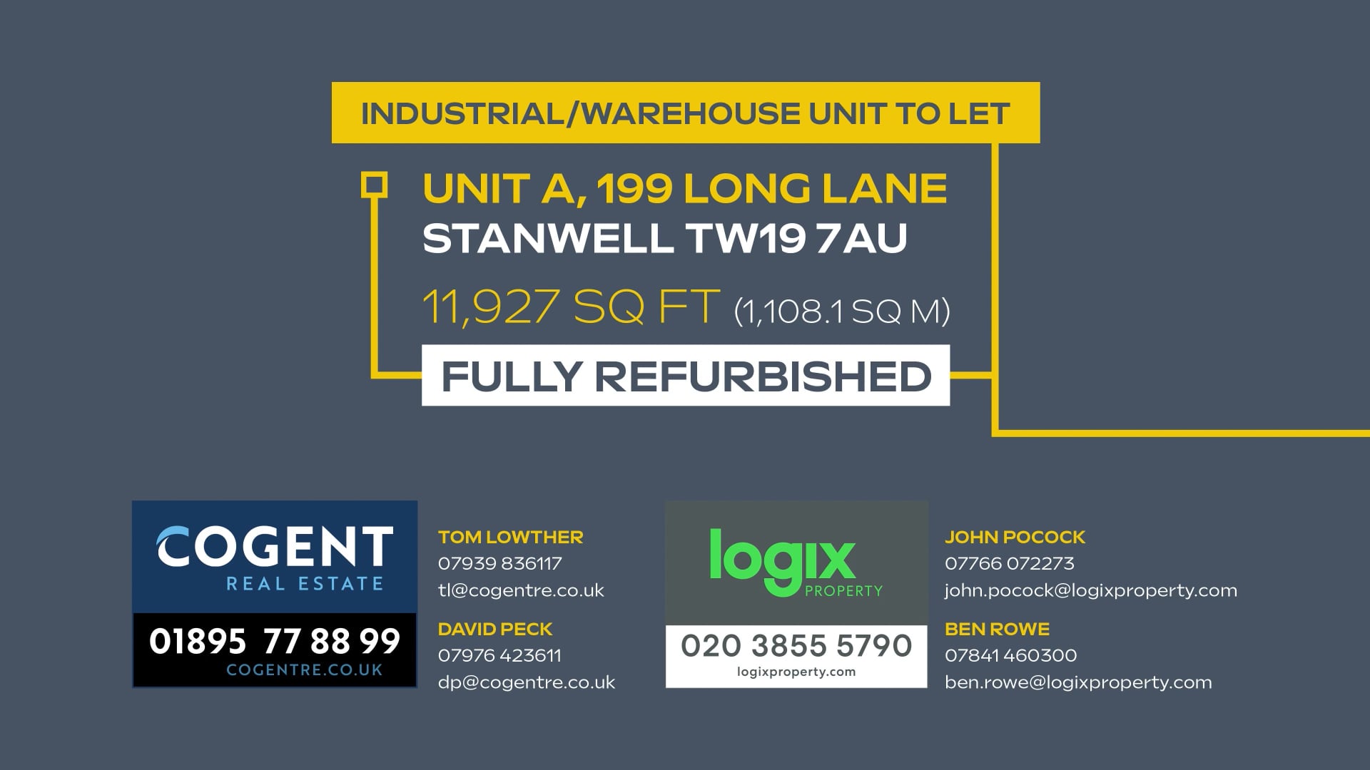 Unit A, 199 Long Lane, Stanwell TW19 7AU