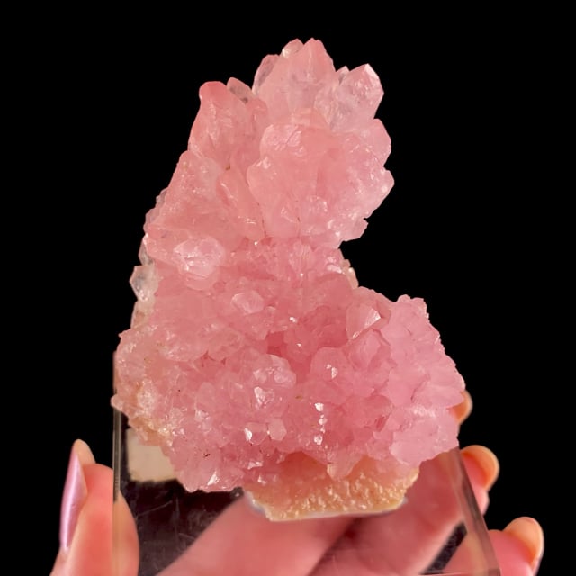 Quartz var: Rose Quartz (fine quality) | Governador Valadares, Minas ...