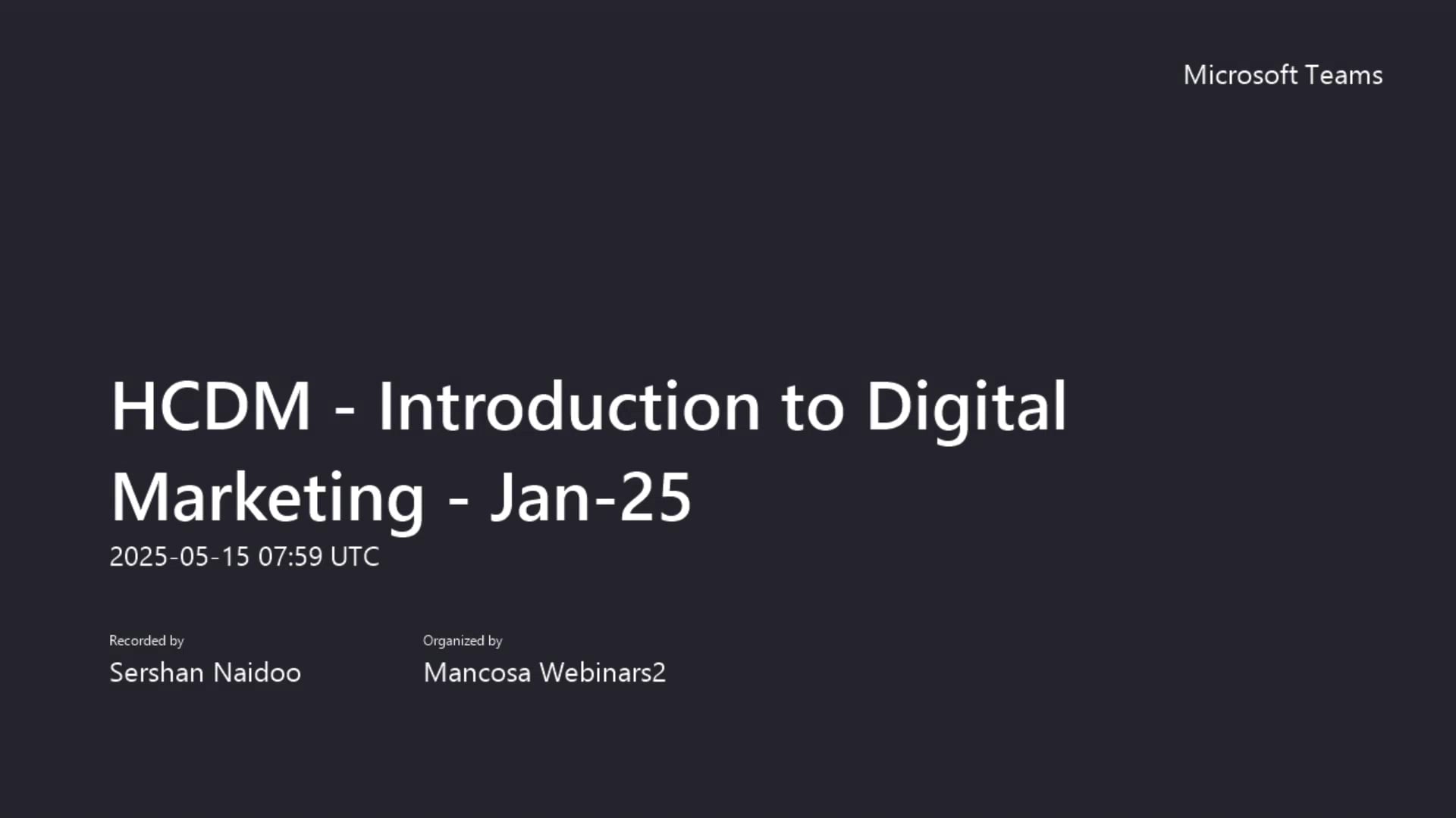 HCDM - Introduction to Digital Marketing - Jan-25-20250515_095926 ...