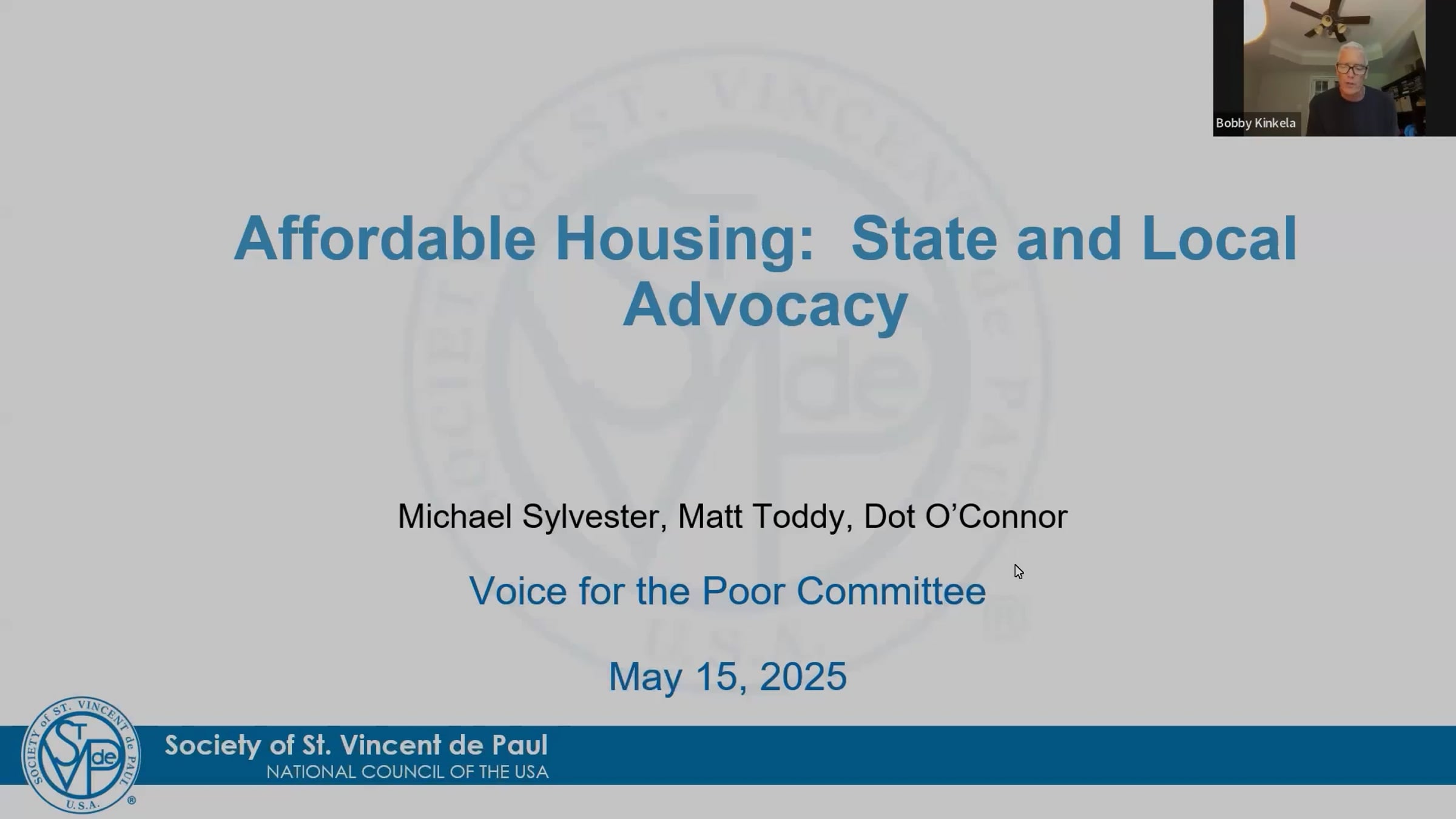 Affordable Housing - State and Local Advocacy (May 2025)