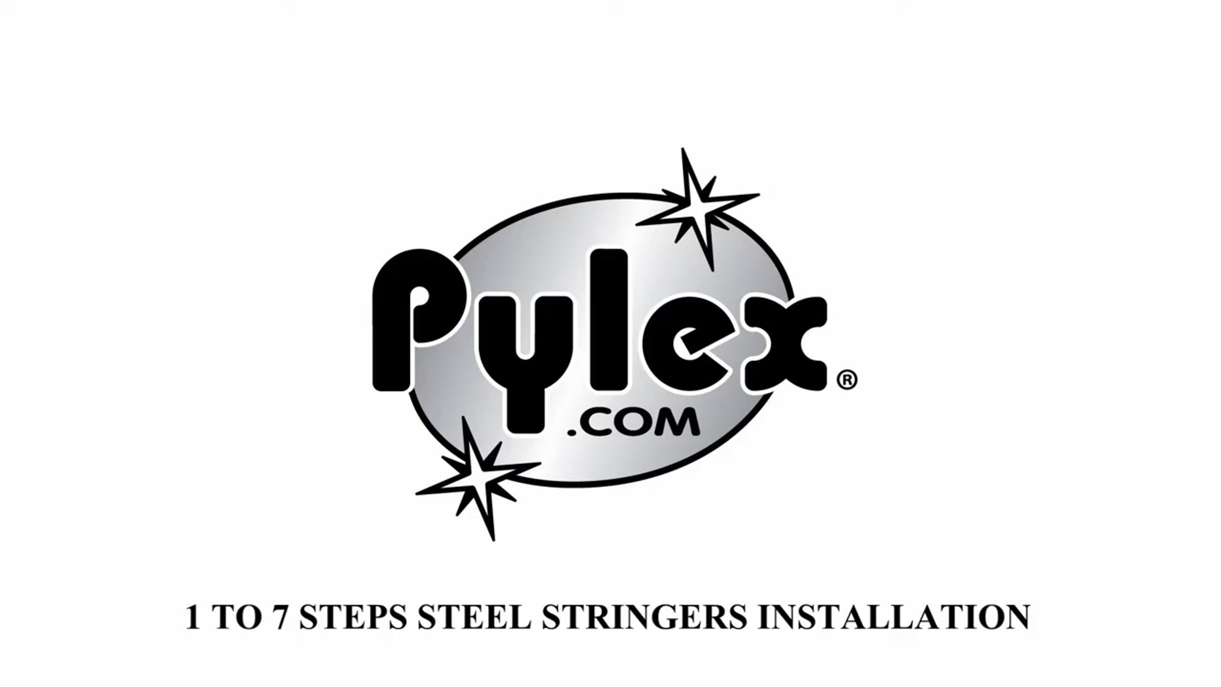 Pylex Steel stringer Installation • Item No. 13901 to 13907