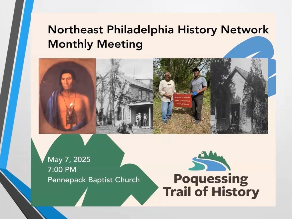 Introduction to the Poquessing Trail of History by Jack McCarthy for ...
