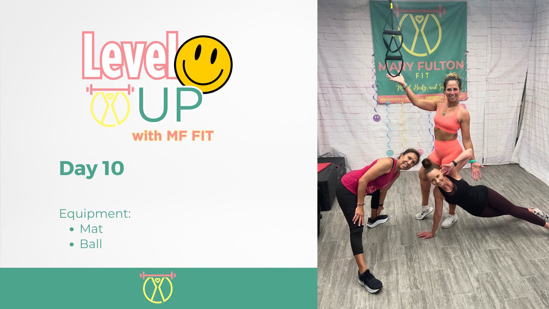 Level Up with MF FIT Day 10