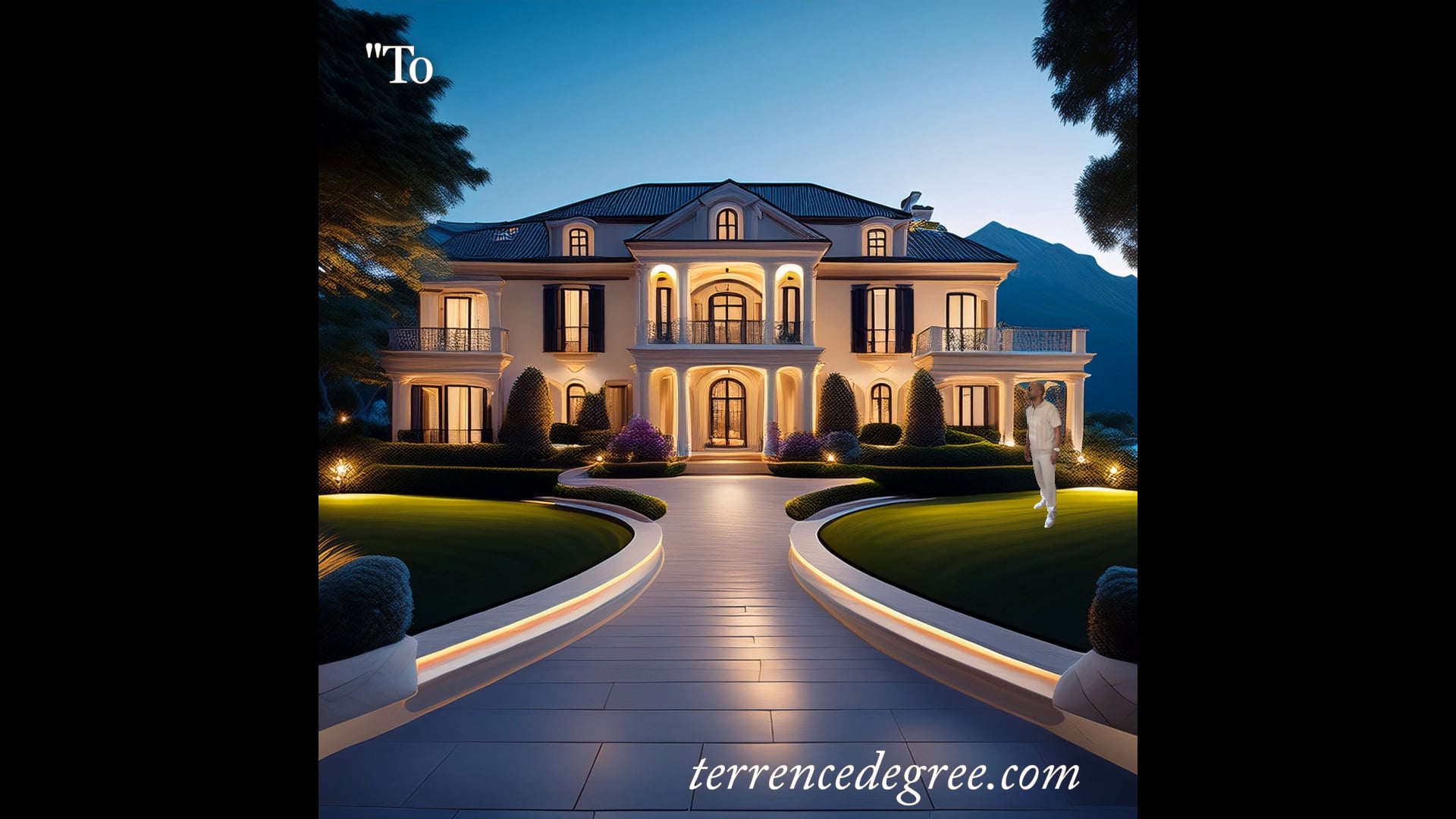 About the Author for First Book - Legacy Terrence Degree