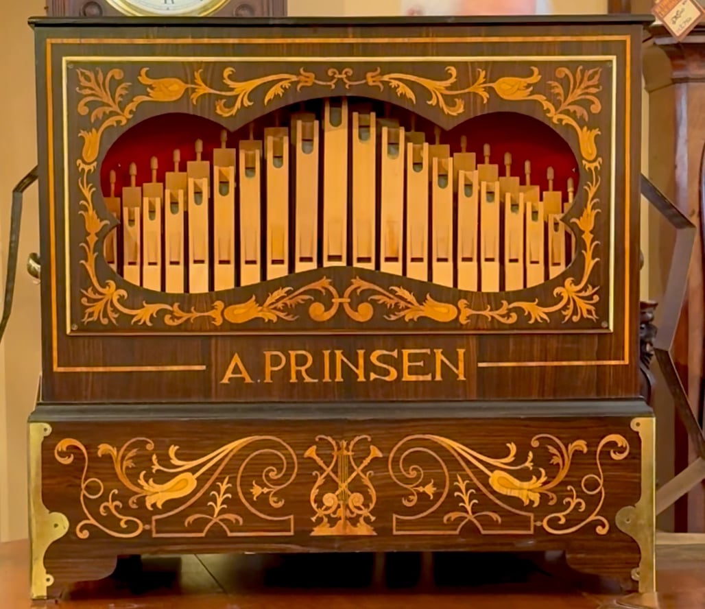Belgian 32-Key Crank Organ by Arthur Prinsen
