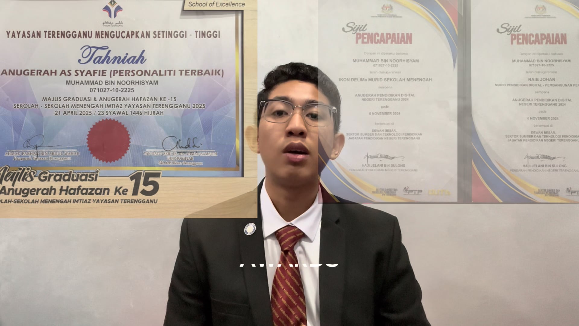 First stage of Yayasan UEM Global Scholarship 2025 - MUHAMMAD BIN ...