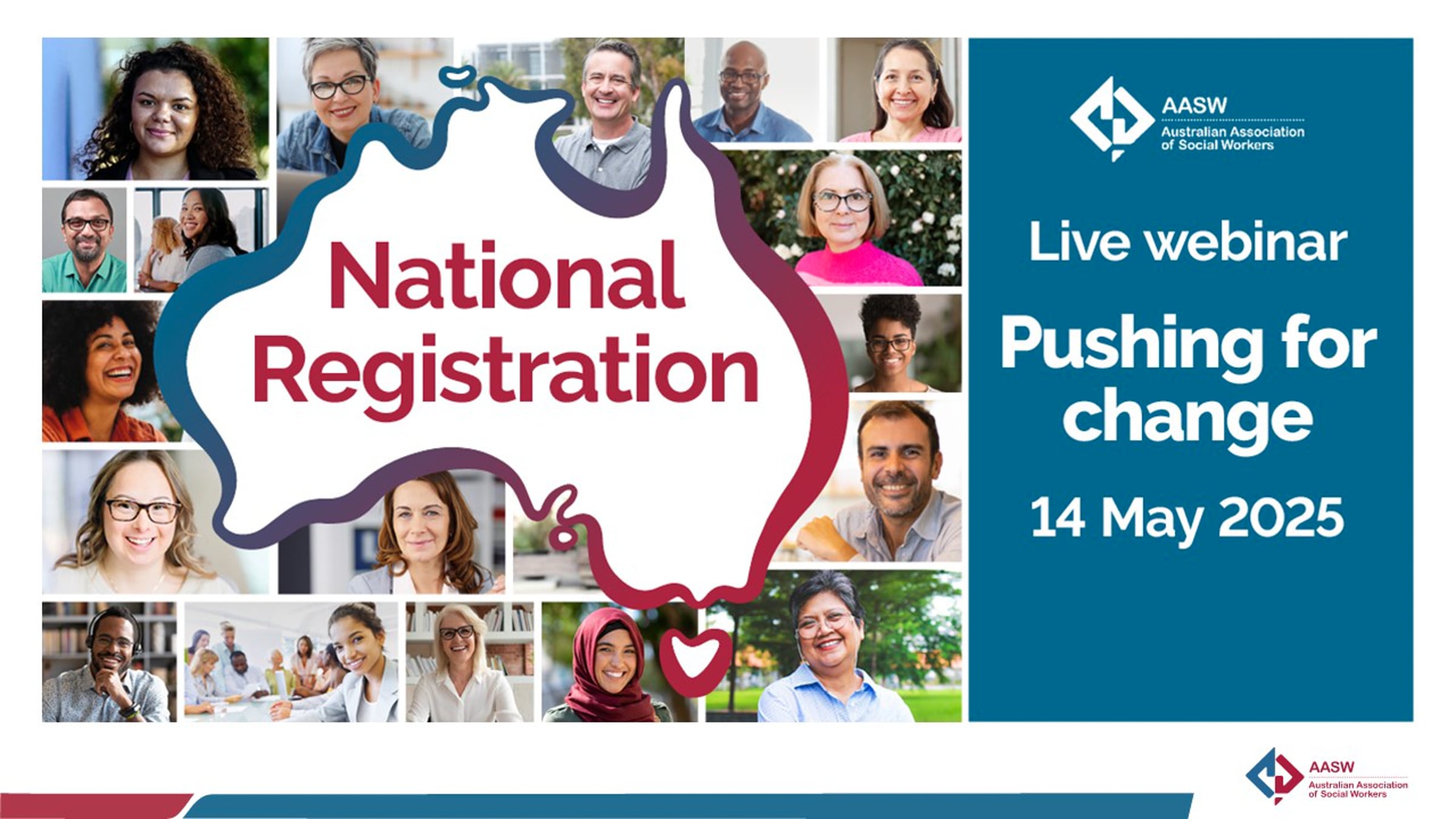 National Registration Webinar - Pushing for Change 14 May 2025
