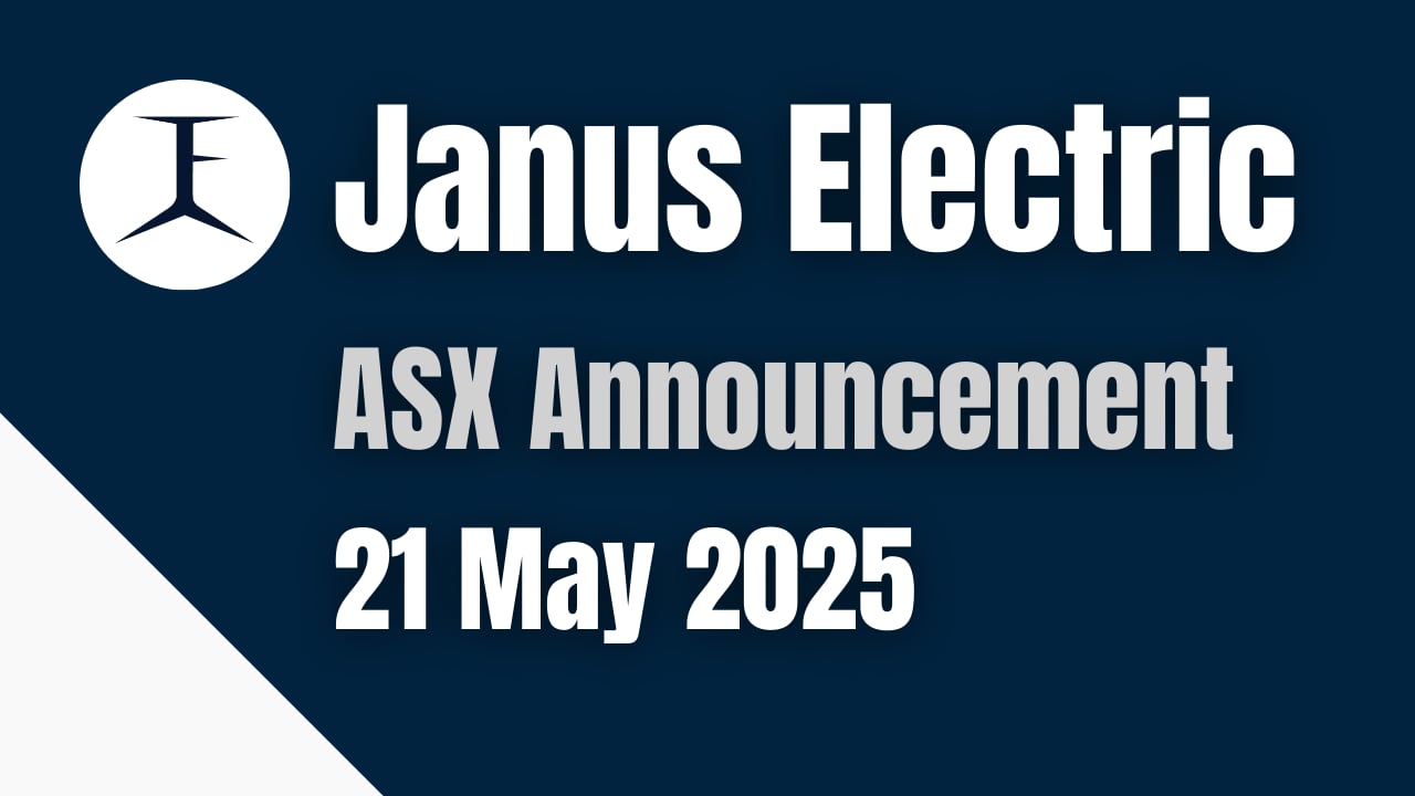 Janus Electric makes ASX debut - CC