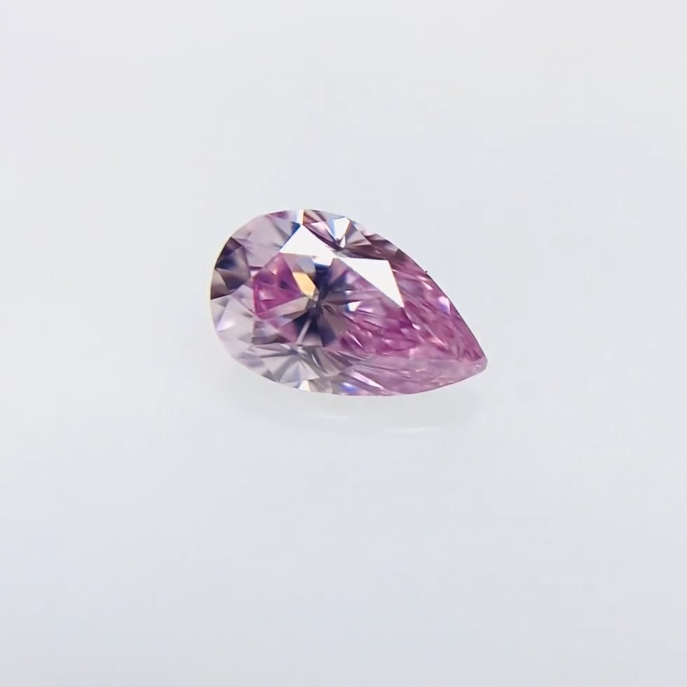 FANCY INTENSE PURPLE PINK 0.18ct/PS/RT3187/GIA