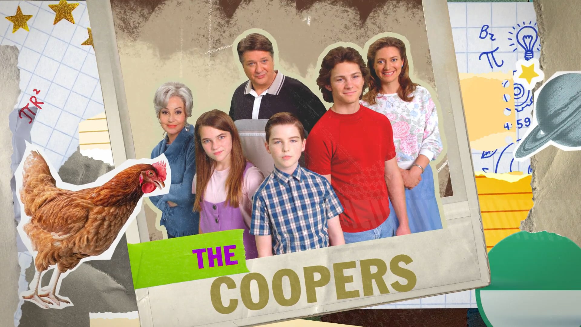 YOUNG SHELDON "Cooper Family Scrapbook" - Young Sheldon - Cooper Family ...