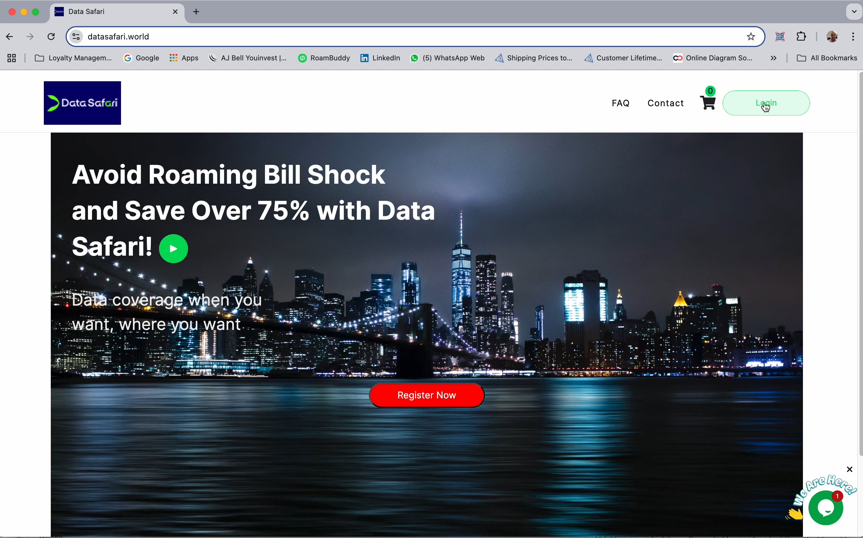 How to purchase a new eSIM Data Roaming plan via our Platform