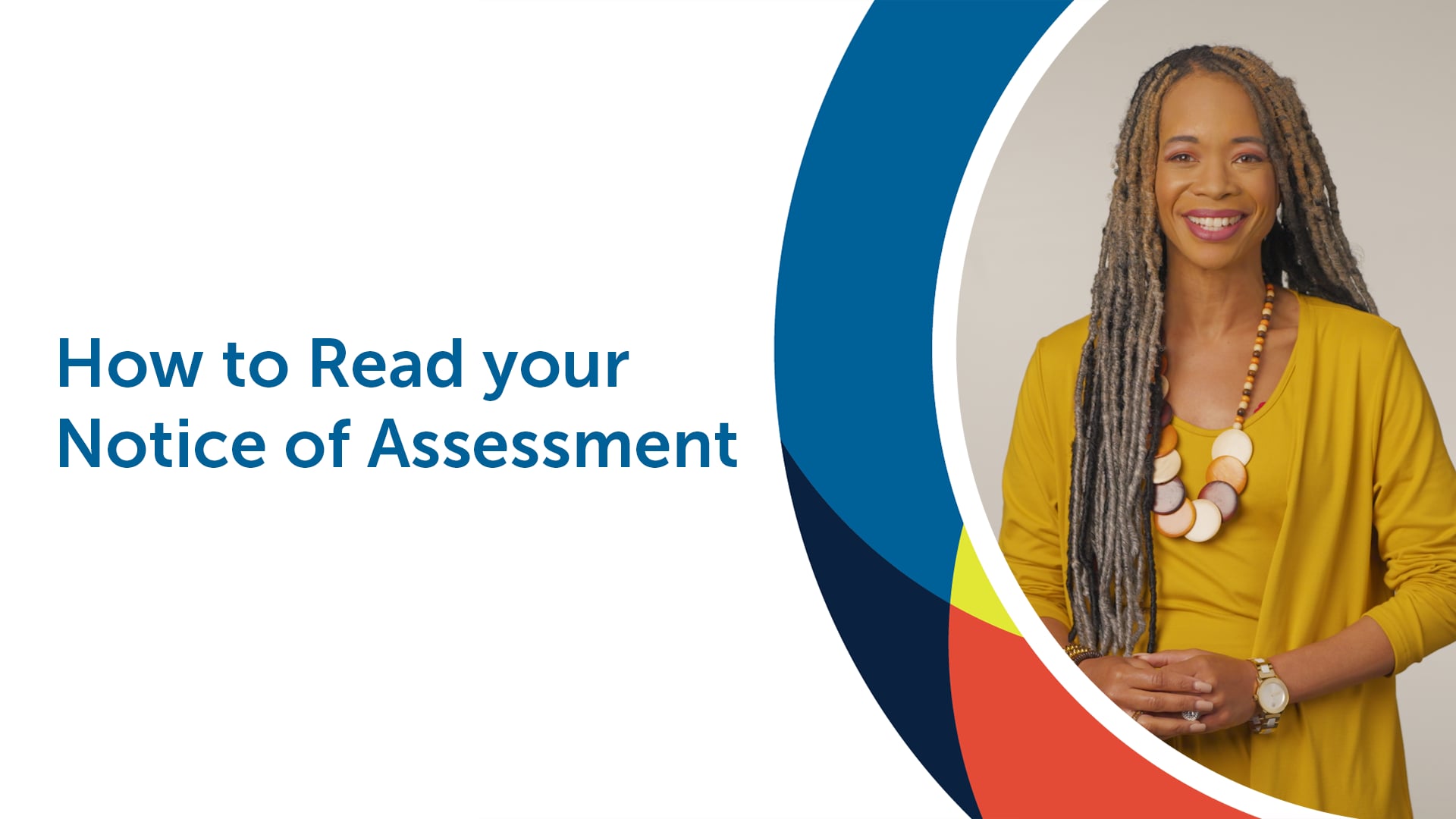 How to Read your Notice of Assessment