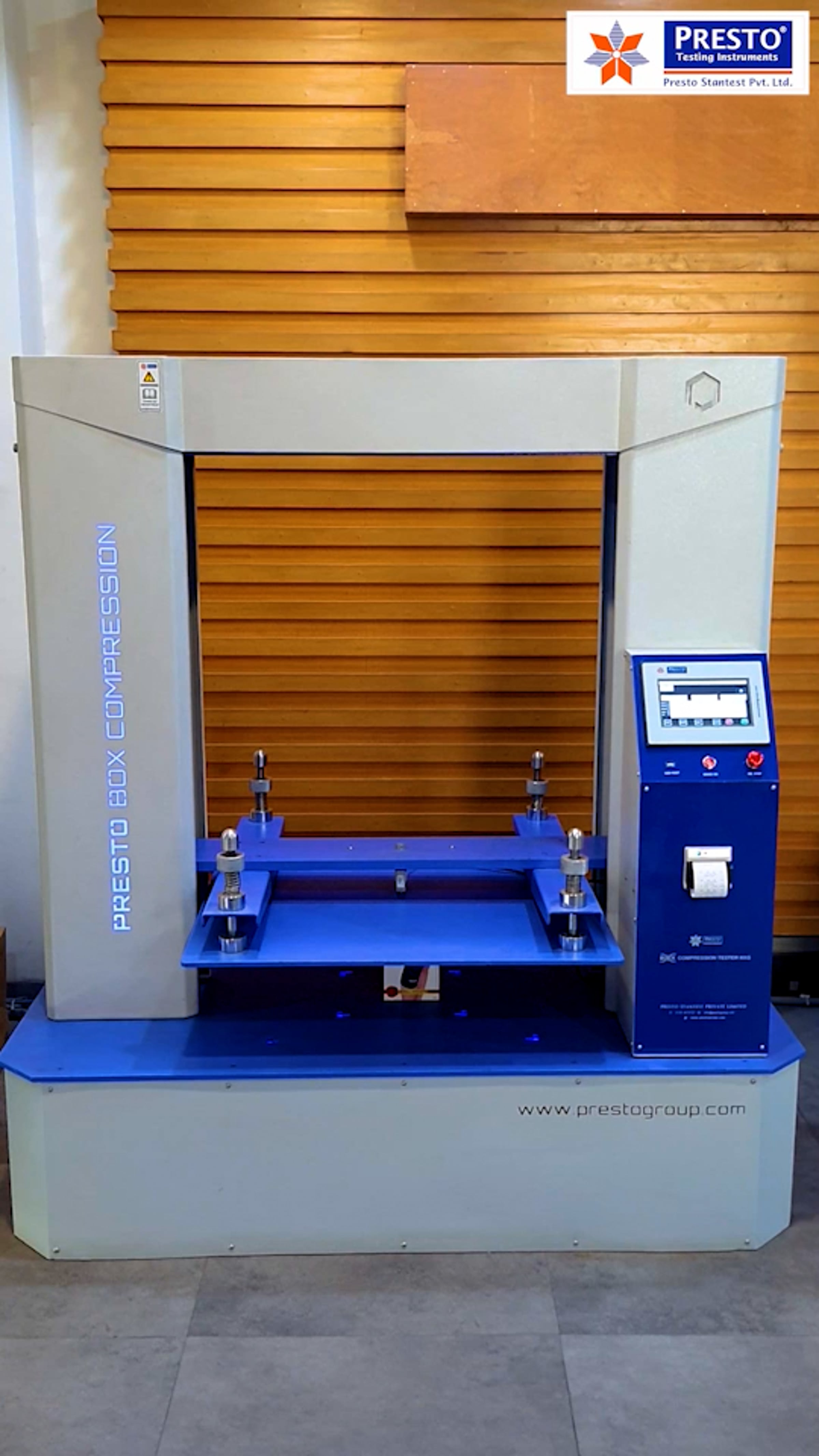 Box Compression Test on mono carton box_1