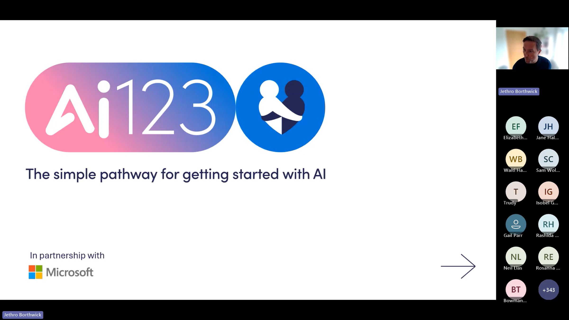 21/05/25 Neighbourly's AI Basics Training Webinar - for charities & community organisations