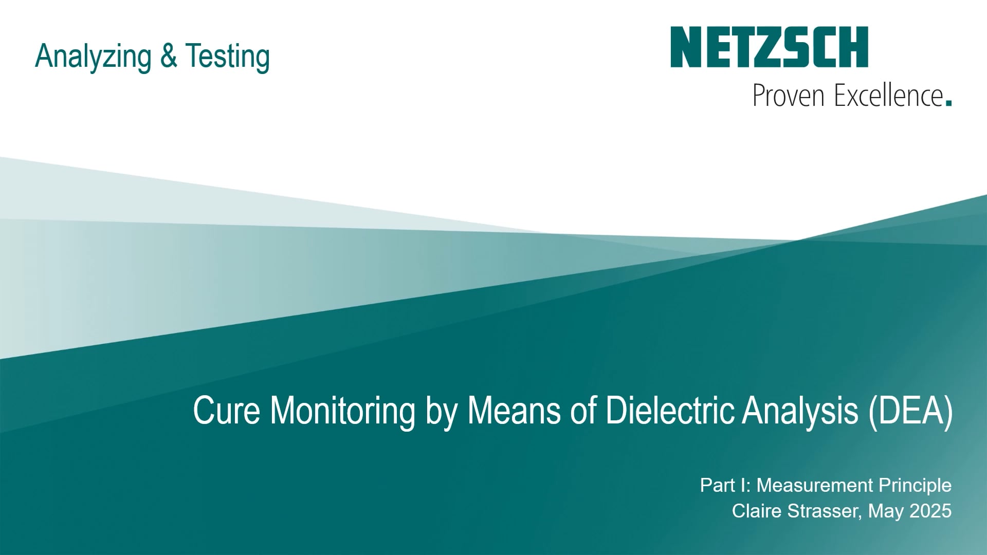 Cure Monitoring by Means of Dielectric Analysis (DEA) | Part 1 ...