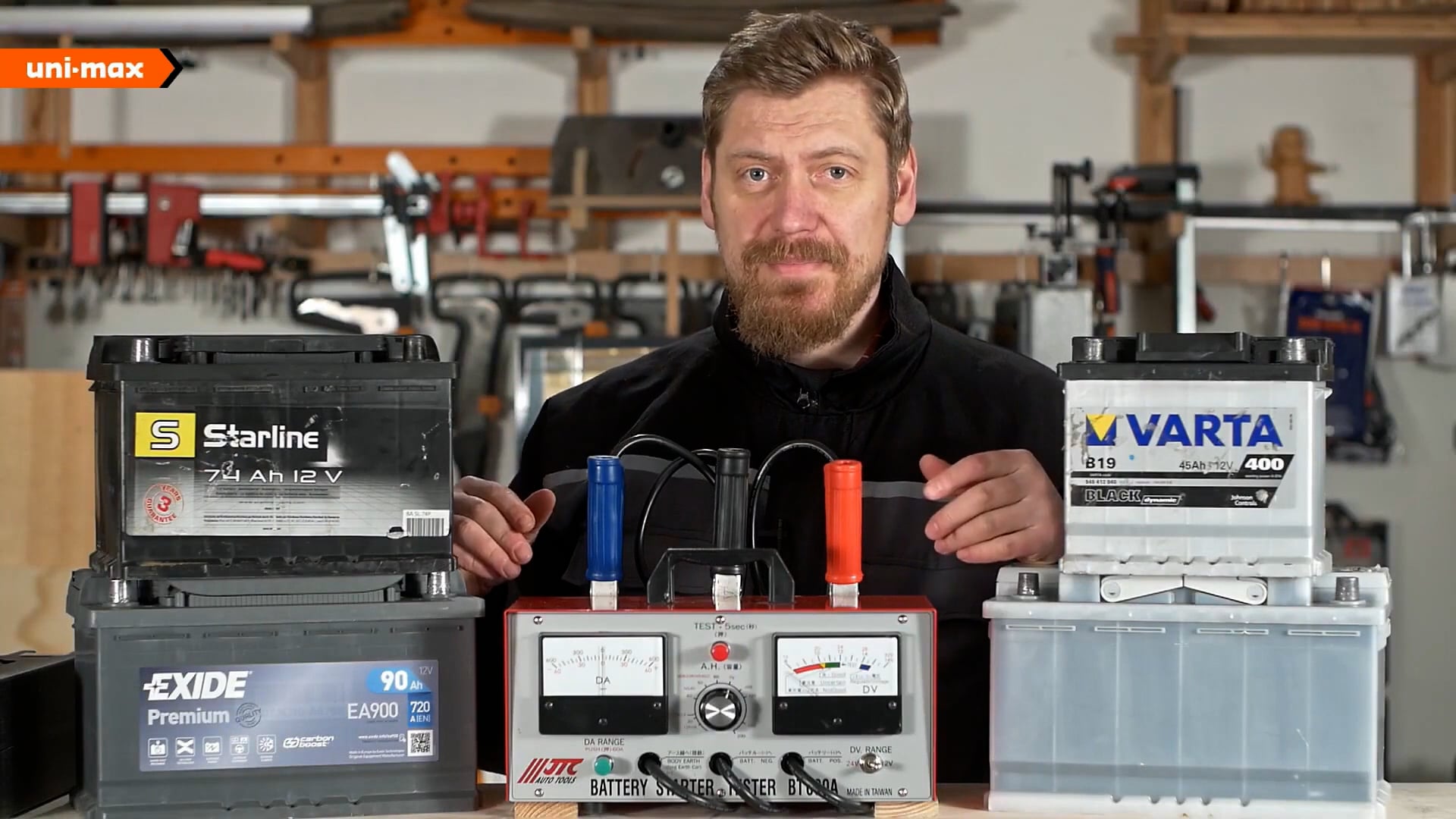 SE | uni-max | uni-max _ Belastningstest av bilbatteri