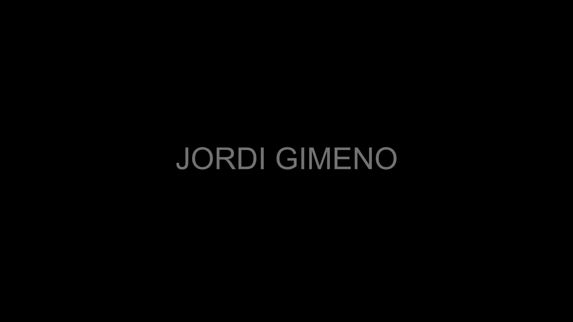 Jordi Gimeno Videobook