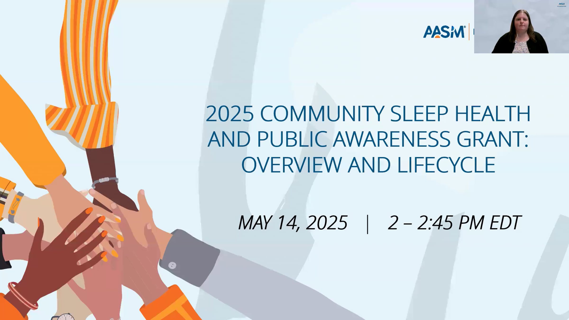 2025 Community Sleep Health and Public Awareness Grant: Overview and ...