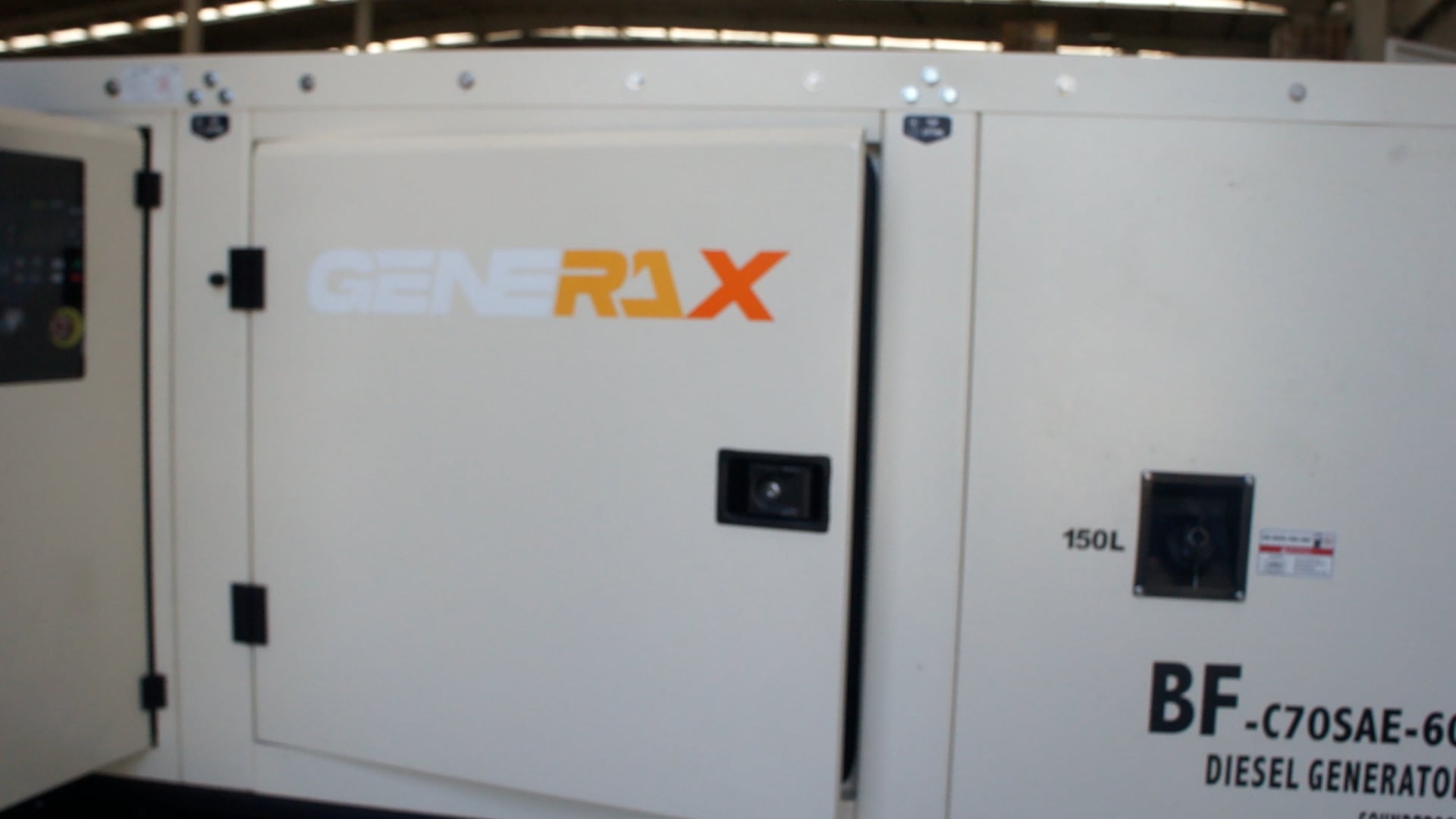 Los Montacargas ID-2479 GENERADOR ELECTRICO NUEVO, DIESEL, 70KW, GENERAX