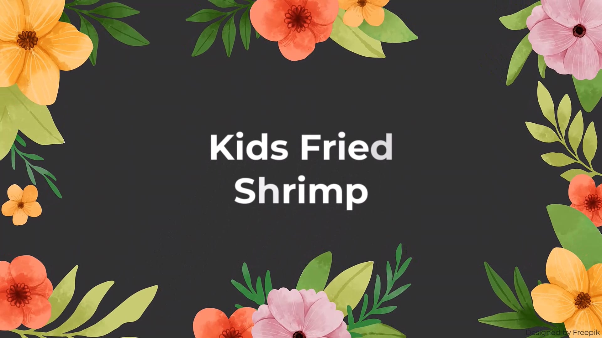 Kids Fried Shrimp