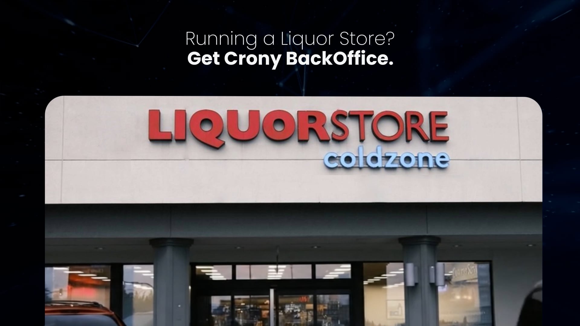 Crony Backoffice for Liquor Stores