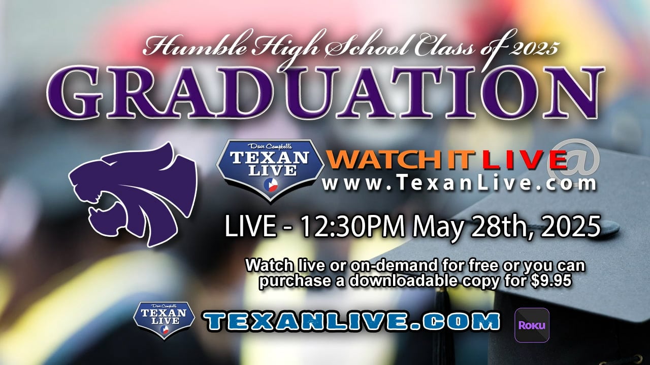 Watch Humble High School High School Graduation – 12:30PM - Saturday ...
