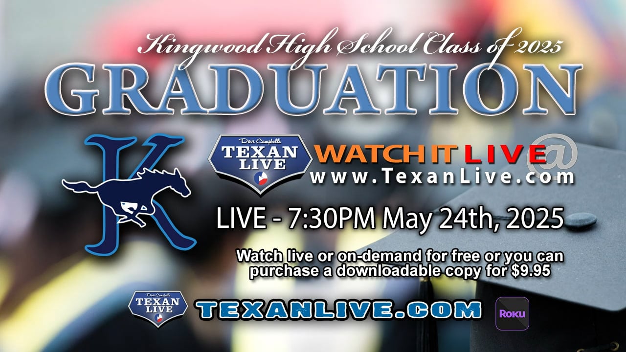 Watch Kingwood High School Graduation – 7:30PM - Saturday, May 24th ...