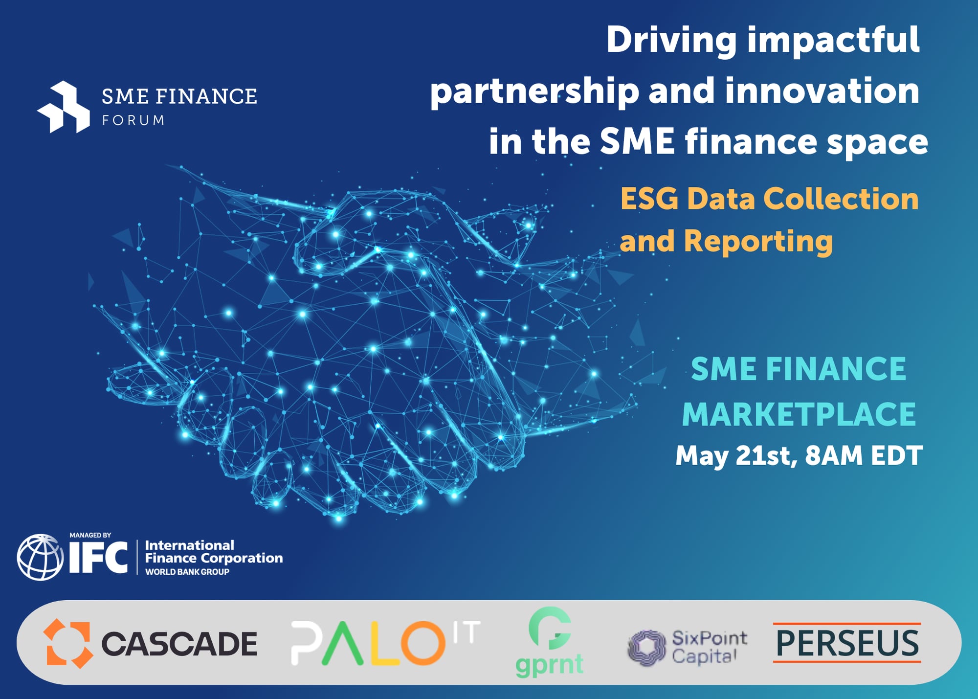 SME Finance Virtual Marketplace - Empowering SMEs with Simplified ESG reporting Fintech ...