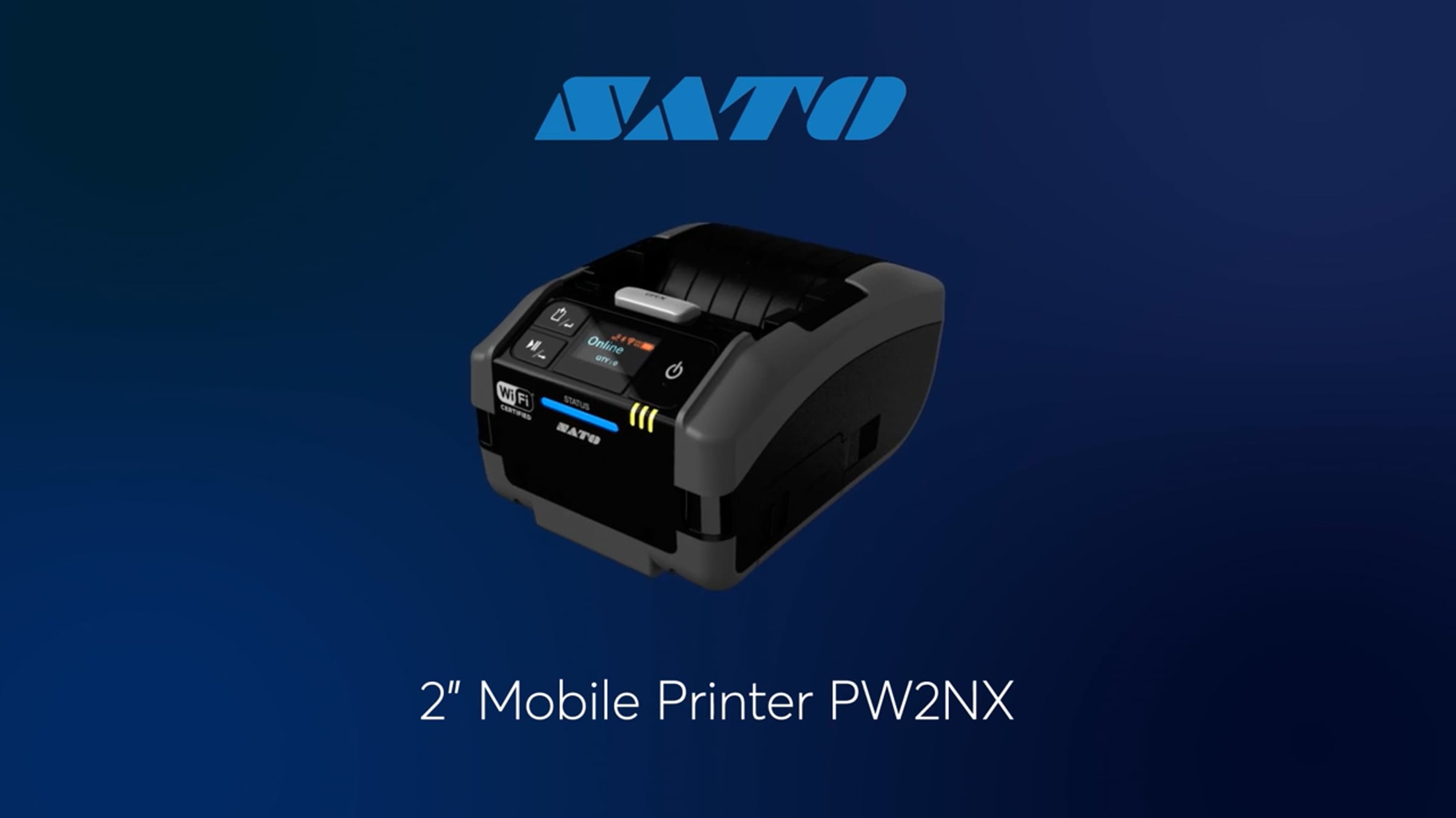 Introducing SATO's 2" Mobile Printer PW2NX | Videos & Movies on Vimeo