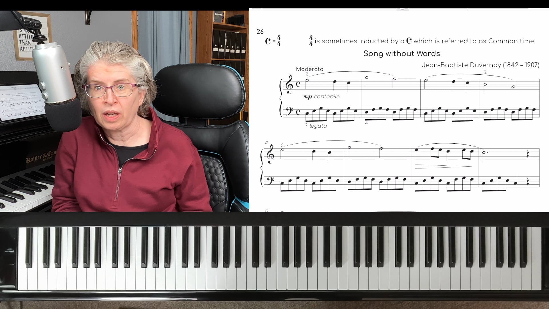 Level 1 Song Without Words Practice Video