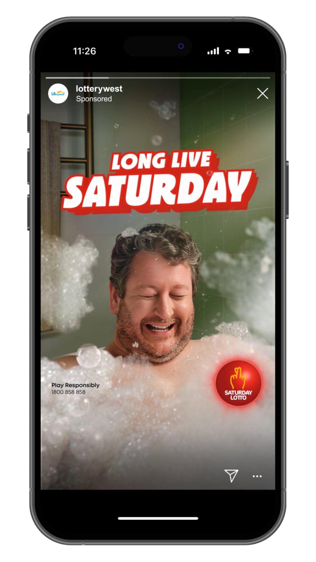 Lotterywest - Saturday Lotto: Long Live Saturday 6" Social Media Video ...