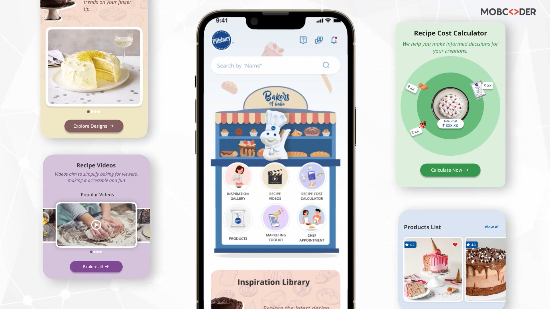 What Is Mobcoder's Role in Developing the General Mills India App?