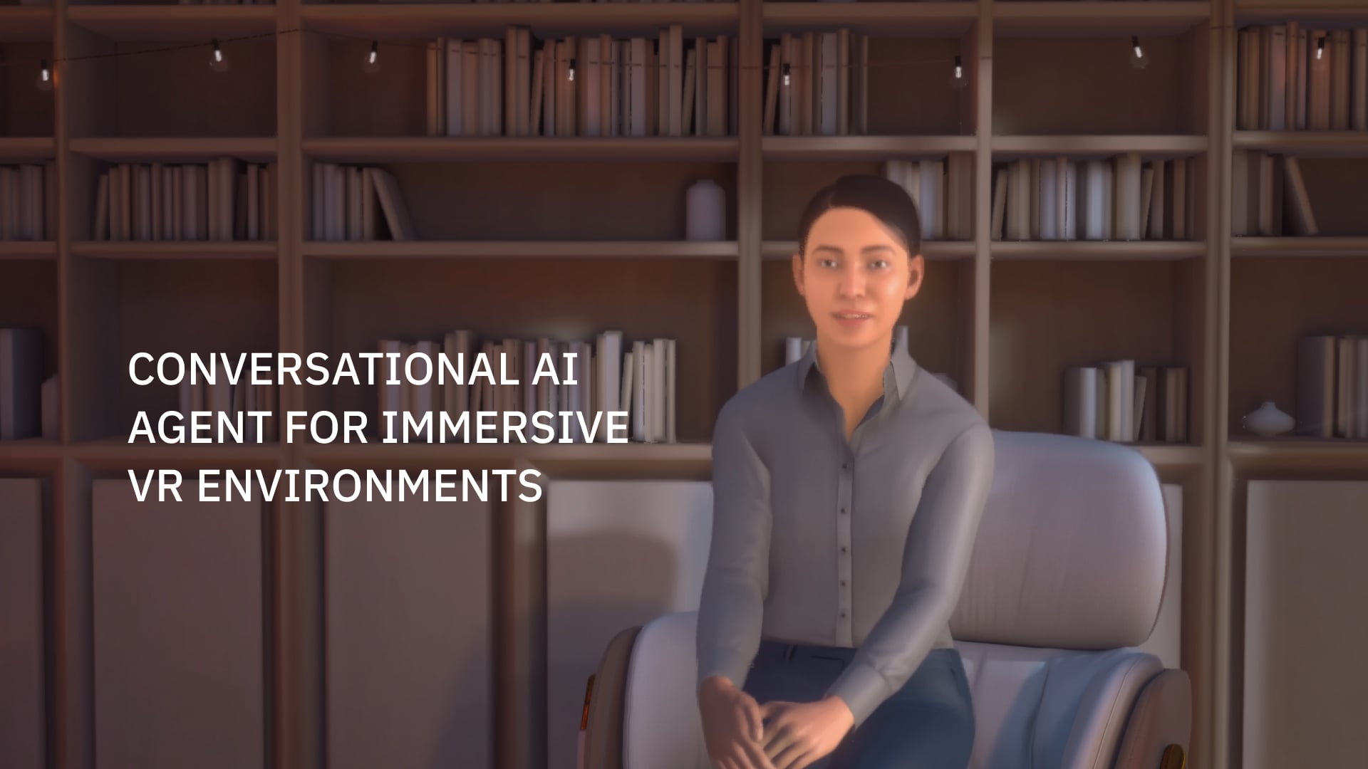 Conversational AI Agent for Immersive VR Environments