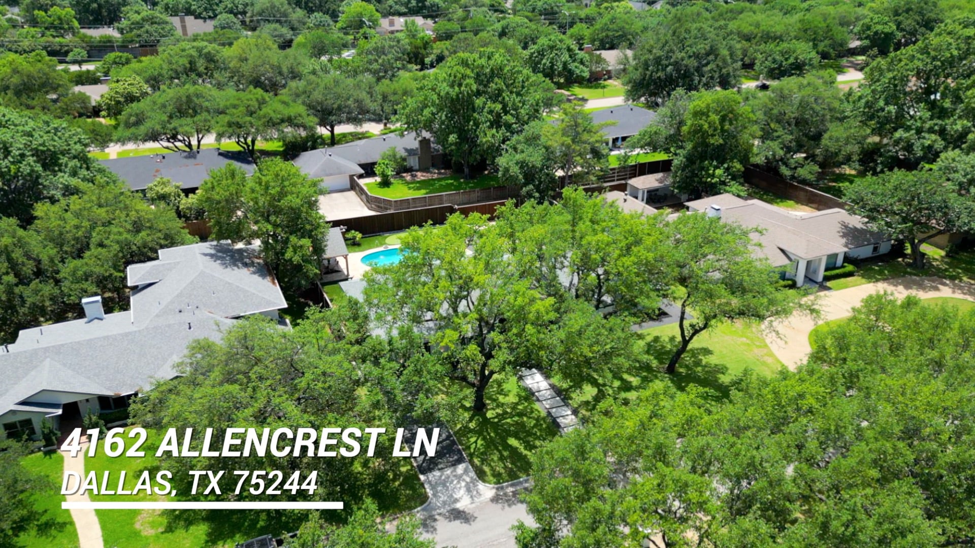 4162 Allencrest Ln Dallas, TX 75244 Unbranded