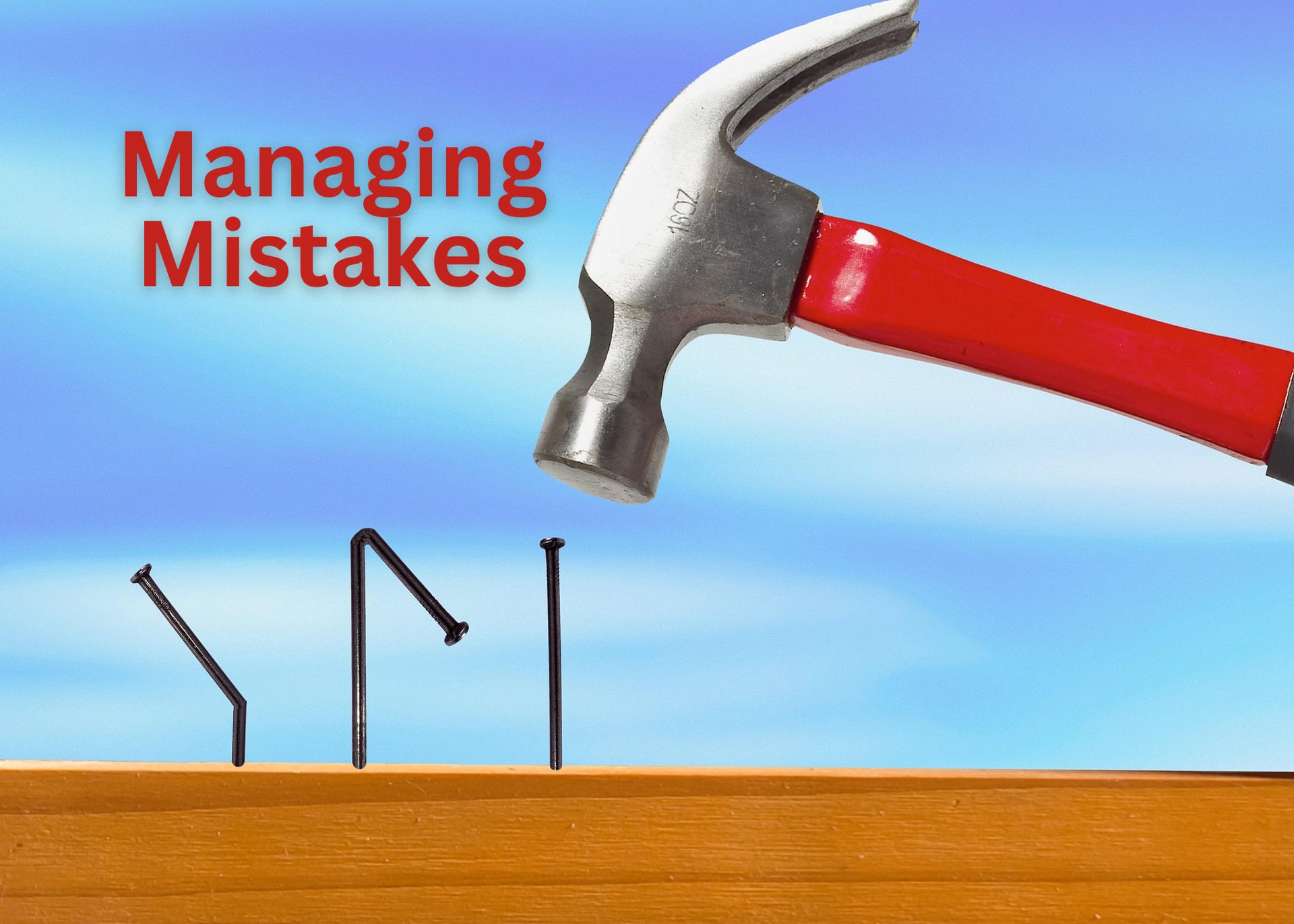 Managing Mistakes - Episode 186