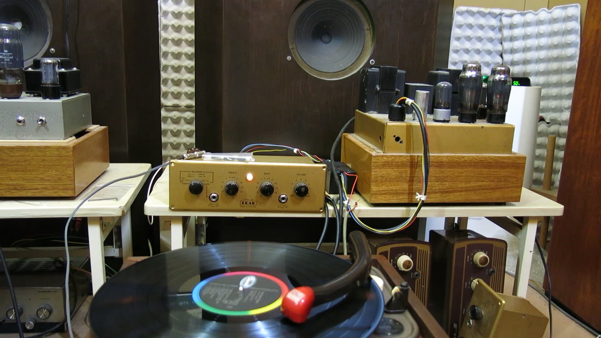 As Time Goes By Eve Boswell Decca Model-T テスト Leak Point One pre-amplifier