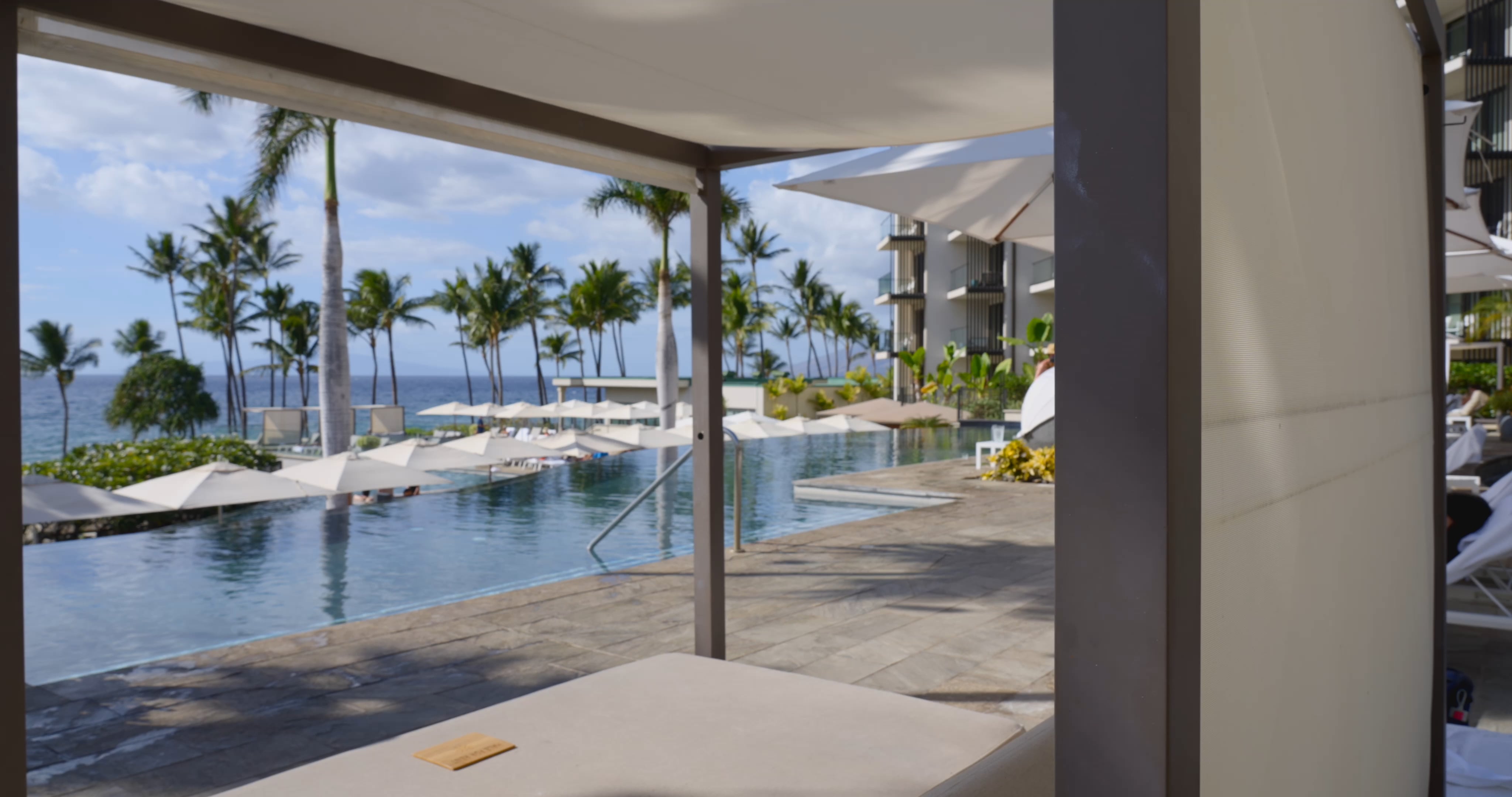 Andaz Resort Footage - poolside cabana 1
