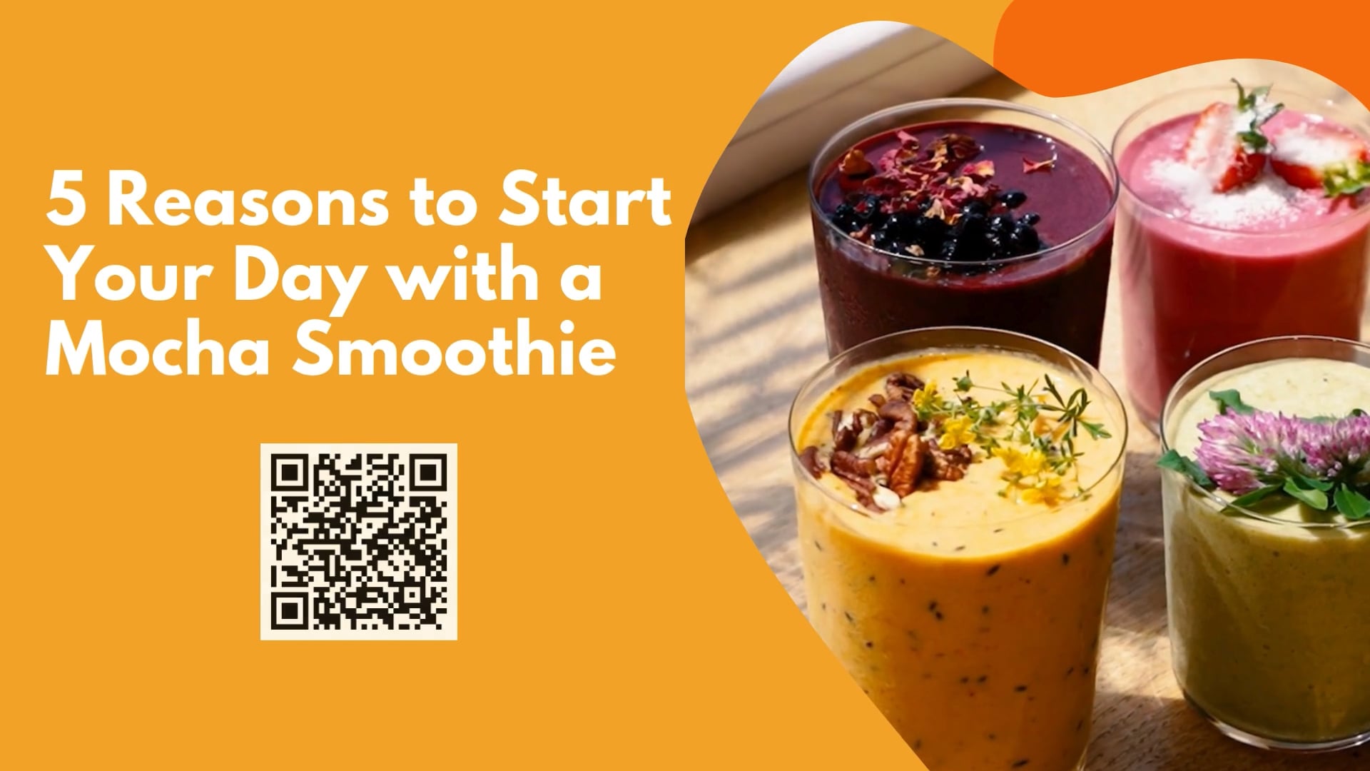 5 Reasons to Start Your Day with a Mocha Smoothie