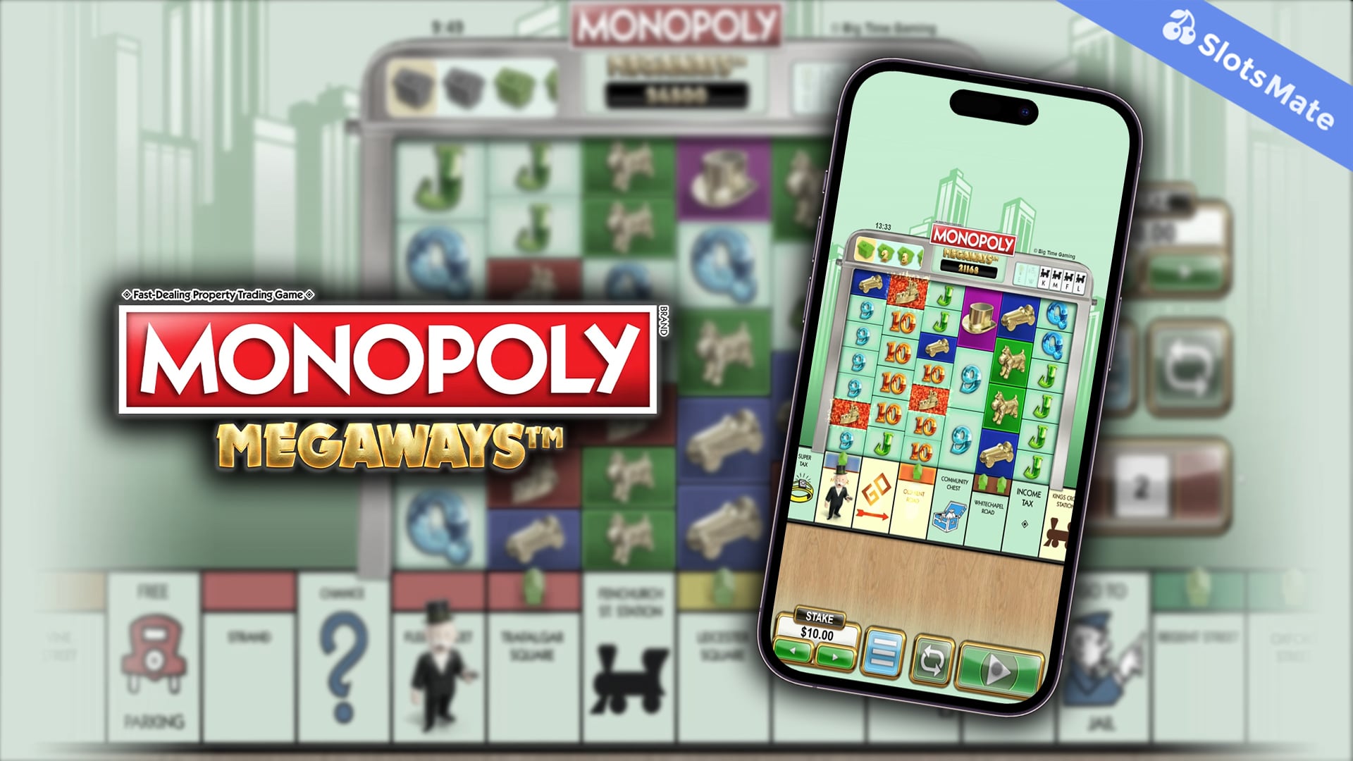 Monopoly Megaways Slot by Big Time Gaming (Mobile View)